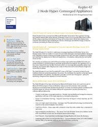 Datasheet-mini-4 · DataON is a Hybrid Cloud Computing Company