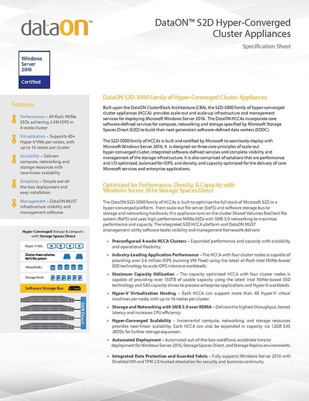 DataON_Storage_S2D_Hyper-Converged_Cluster_Appliances_Specification ...