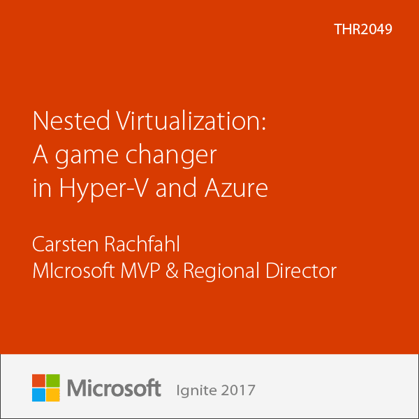 Nested Virtualization: A game changer in Hyper-V and Azure · DataON is ...
