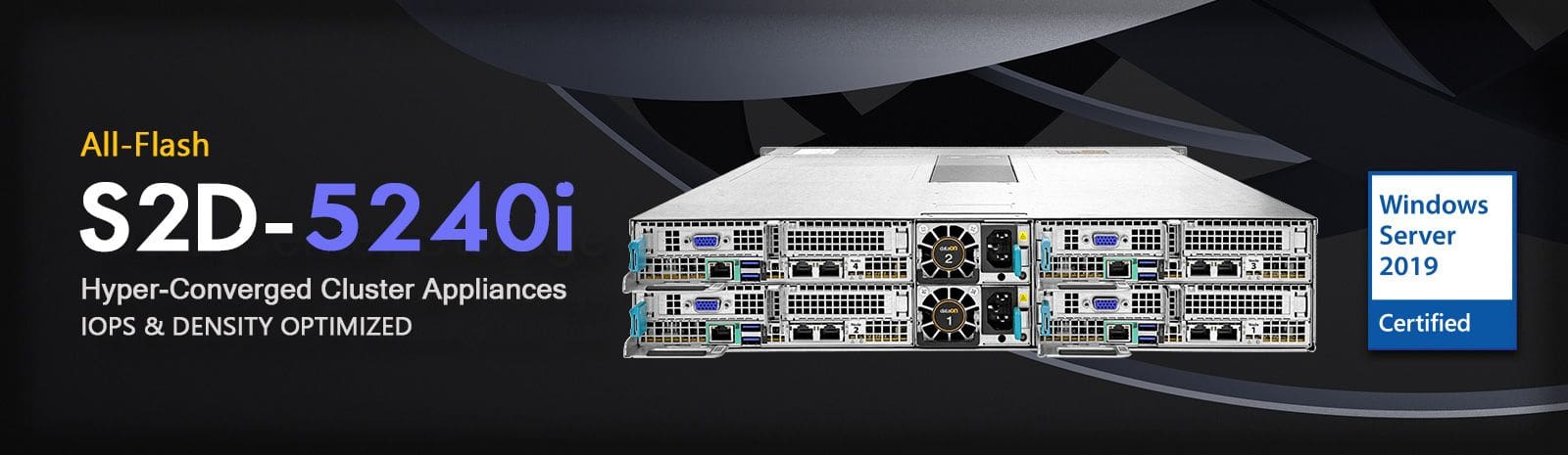 DataON S2D-5240i Hyper-Converged Cluster Appliances