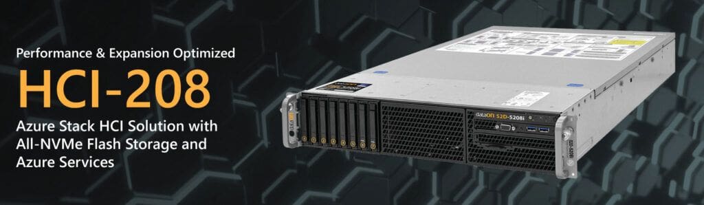 dataon-hci-208-performance-and-expansion-optimized-microsoft-azure-stack-hci-solution · DataON ...