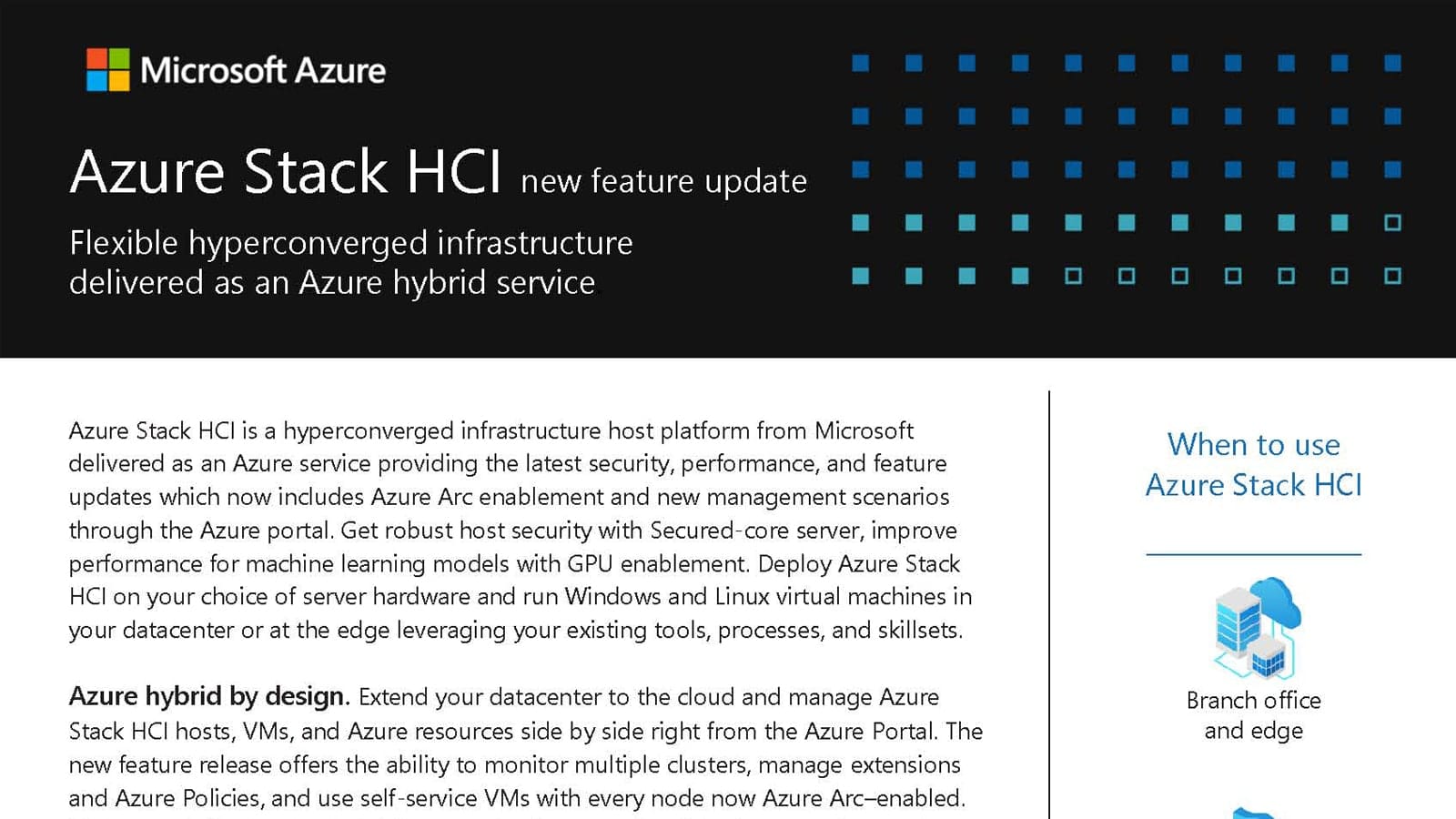 Azure Stack HCI datasheet · DataON is a Hybrid Cloud Computing Company